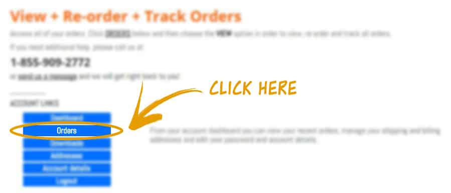 How to Re-Order Contacts Or Get Your Receipt - ContactsForLess
