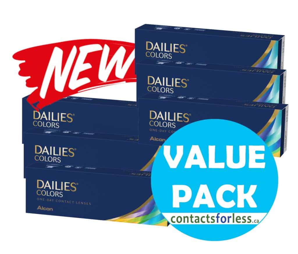 Alcon Dailies Colors - Dailies Coloured Contact Lens Canada