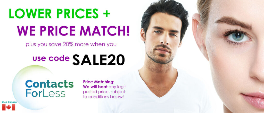 Order Contact Lenses Online - We Try To Beat Any Price