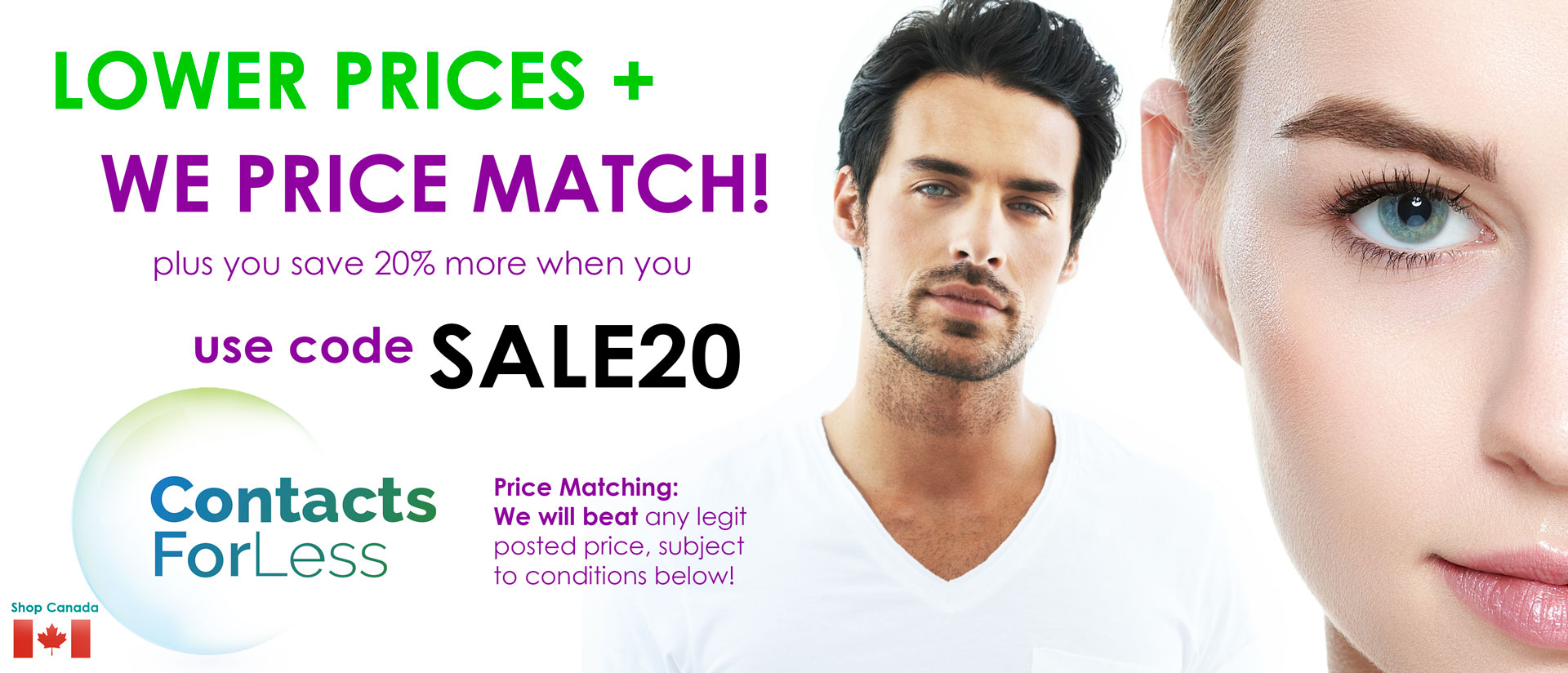 Order Contact Lenses Online - We Try To Beat Any Price