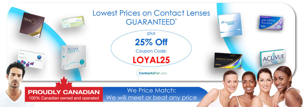 Contact Lenses Online at the Cheapest Price in Canada