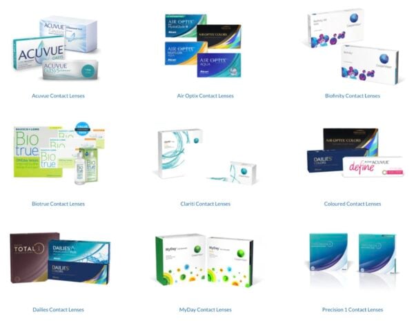 Buy contact lenses online Canada, best site for sales and coupons